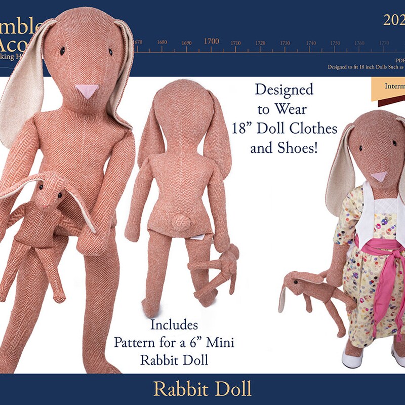 Cloth Rabbit Pattern - Etsy