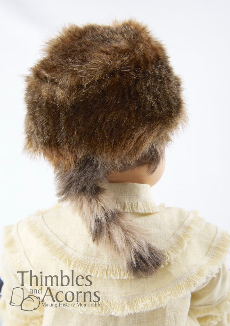 Coonskin Cap 18 Inch Doll Clothes Accessory Pattern Fits Dolls - Etsy