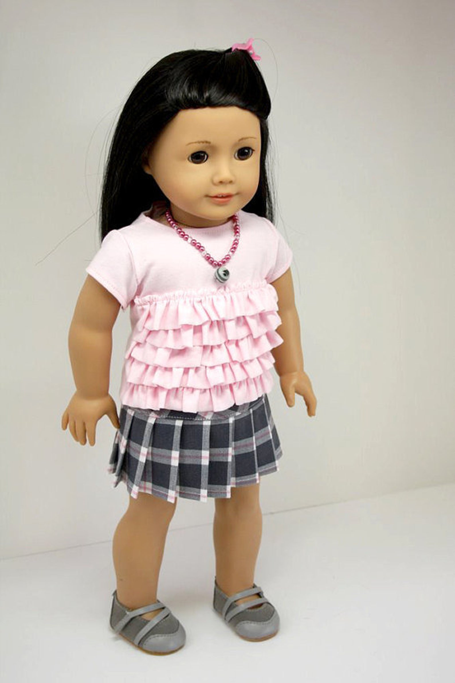 Ruffled Top 18 Inch Doll Clothes Pattern Fits Dolls Such as - Etsy