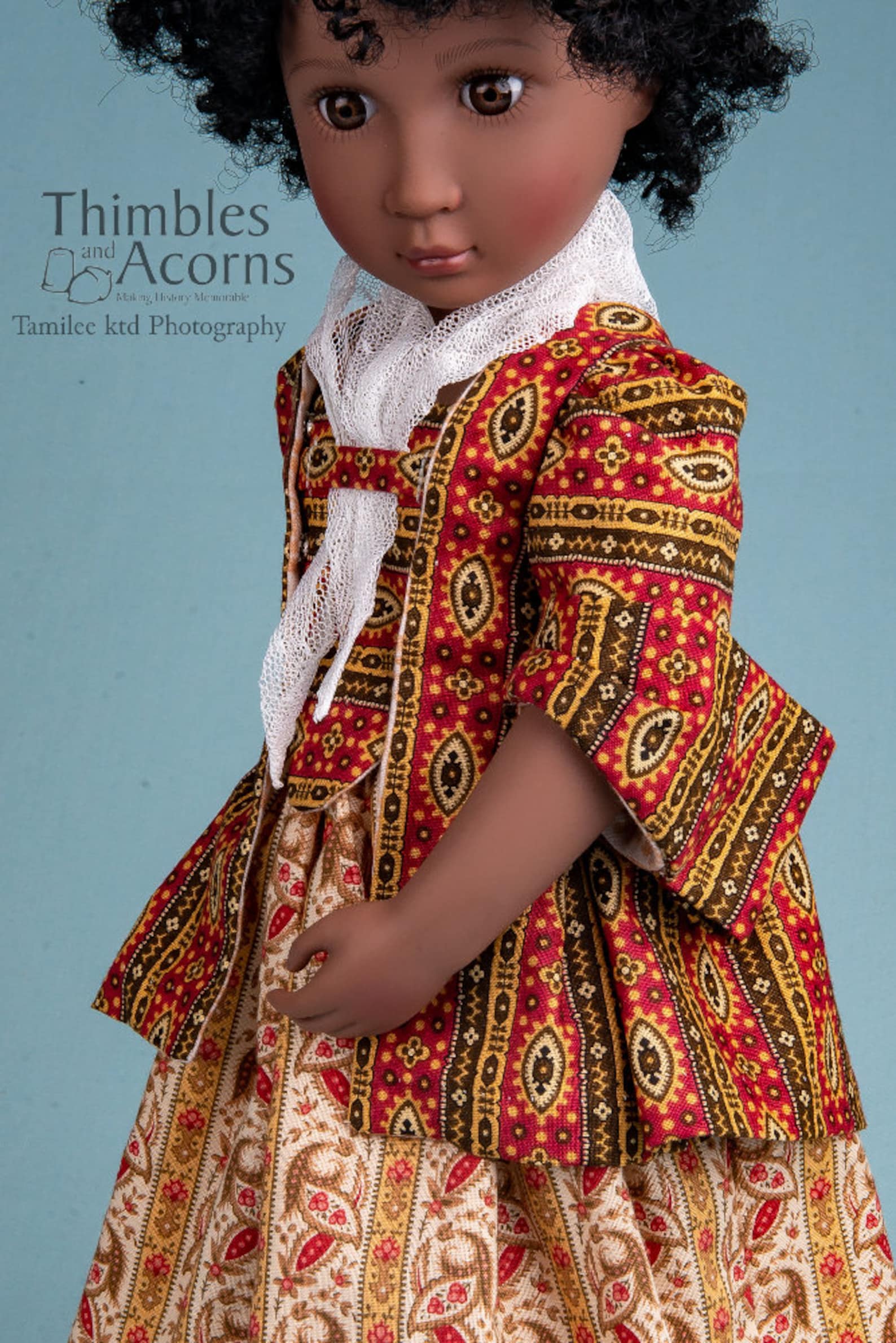Sacque Back Gown and Pet En L'ier 16 Inch Doll Clothes Pattern Fits A ...