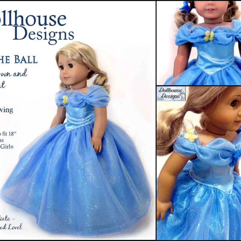 Doll Ball Gown - Etsy