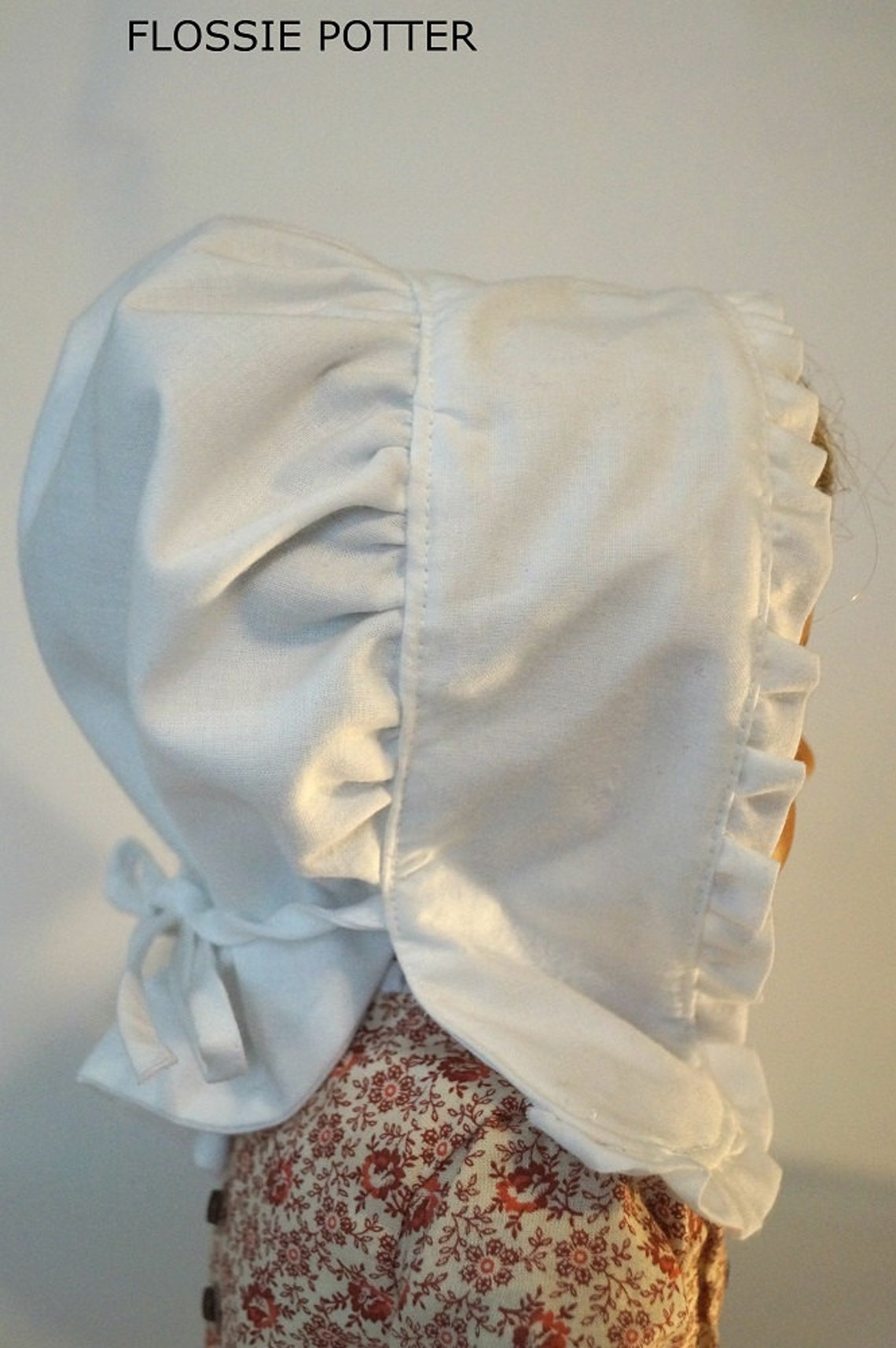 Betsy Ross Shop Apron & Cap 18 Inch Doll Clothes Pattern Fits Popular ...