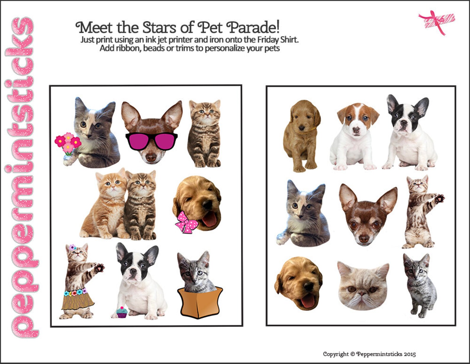 The Pet Parade Friday Shirt 18 Inch Doll Clothes Pattern Fits Popular ...