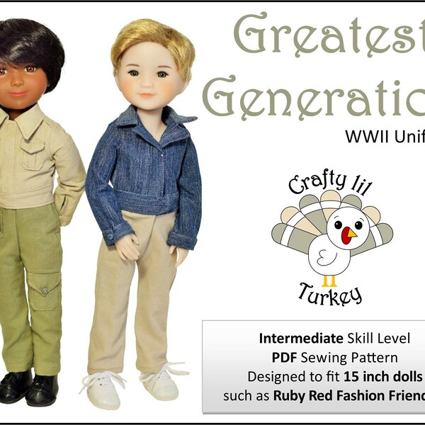 Wwii Uniform Pattern - Etsy