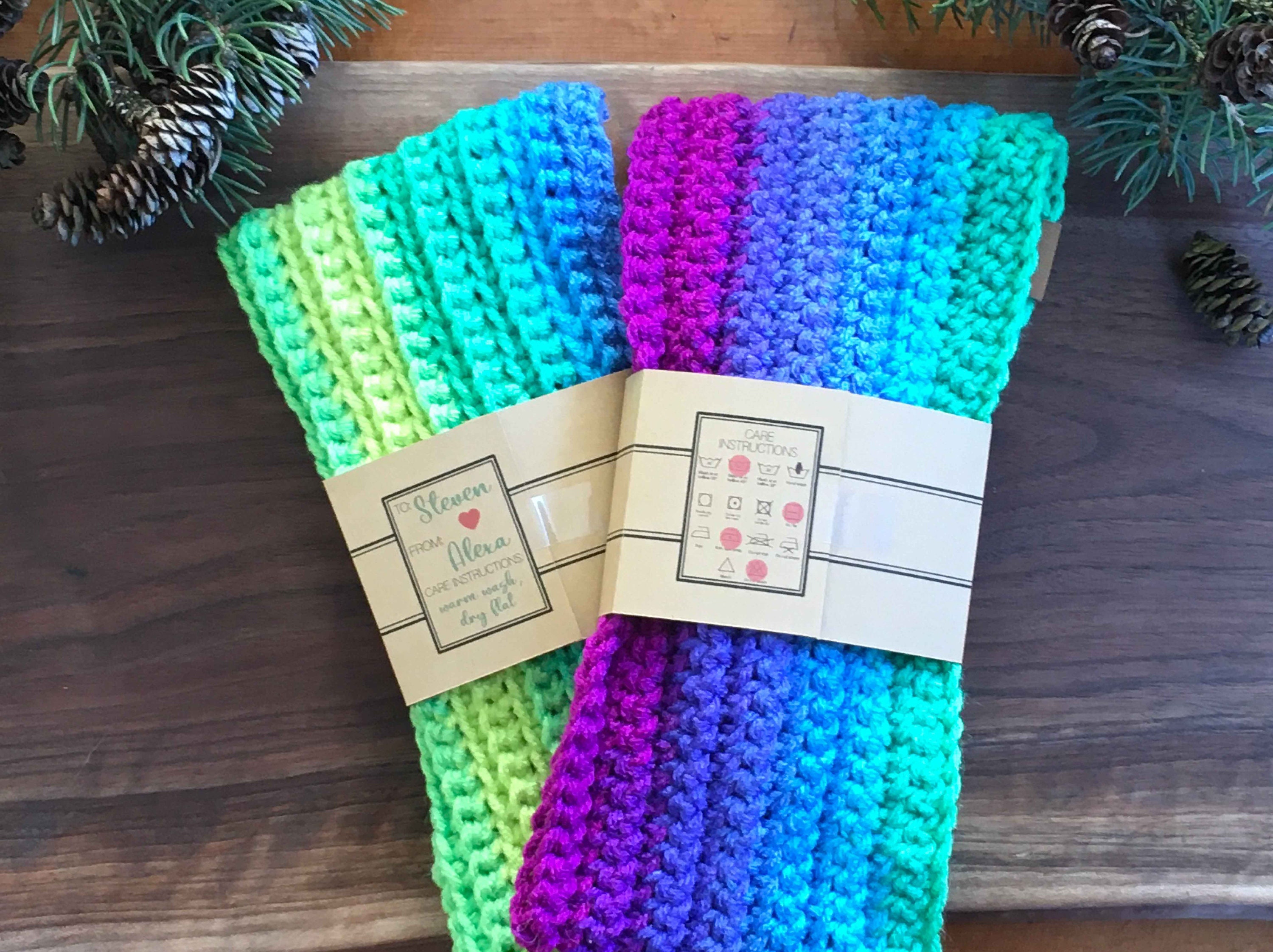 Printable Headband & Ear Warmer Wrap Labels: Farmhouse Packaging (PDF ...