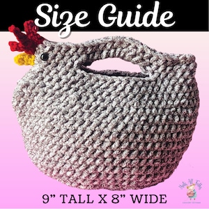 Crochet Clutch Bag Pattern · Crochet Chicken Plush Purse Pattern Easy ...