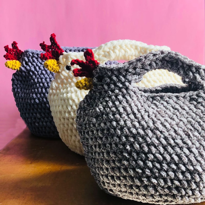 Chicken Handbag Crochet - Etsy