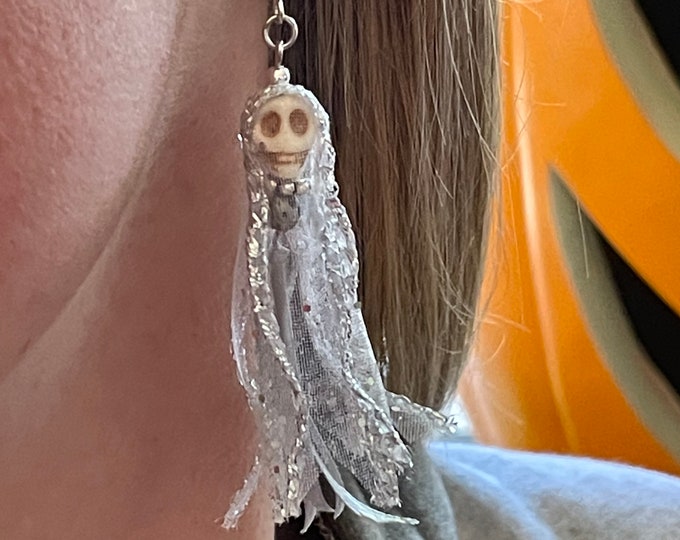 Halloween Ghost Earrings - Etsy