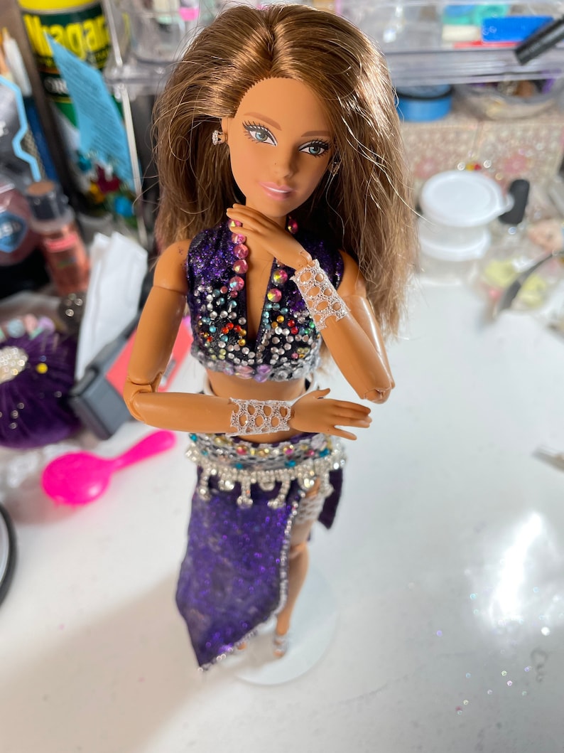 Custom 1/6 Scale 11.5 Belly Dance Doll - Etsy