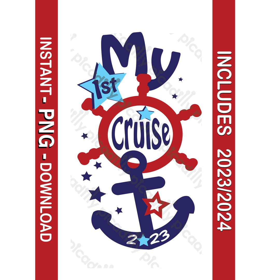 Boys First Cruise Digital File, Kids My First Cruise PNG, 2023 Cruise ...