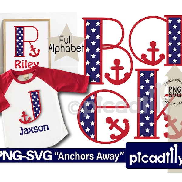 Nautical Alphabet - Etsy