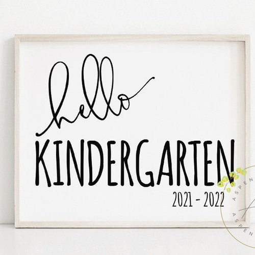 First Day of School PRINTABLE Signs. All Grades. Back to | Etsy