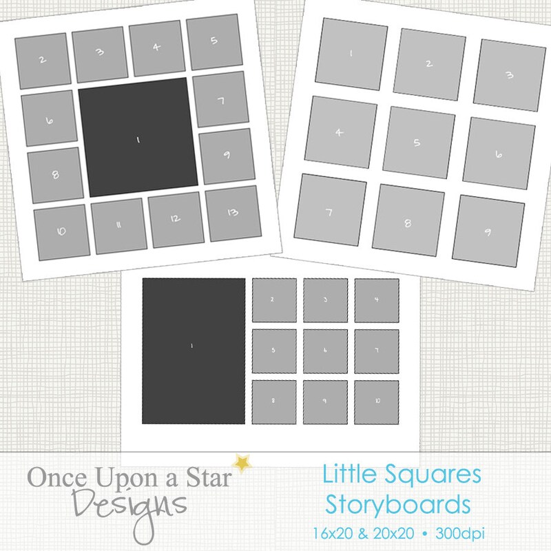 Square Storyboard - Etsy