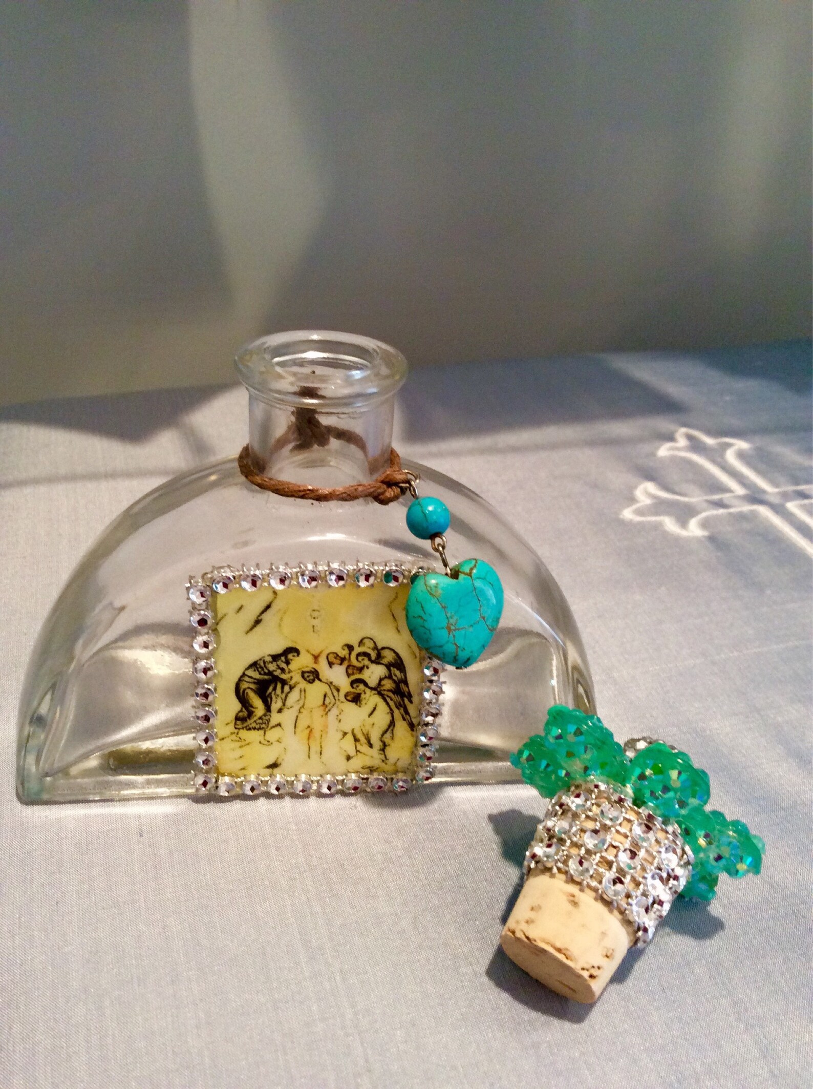 Baptism Bottle.baptism Oil Bottle. Orthodox Baptism Oil - Etsy