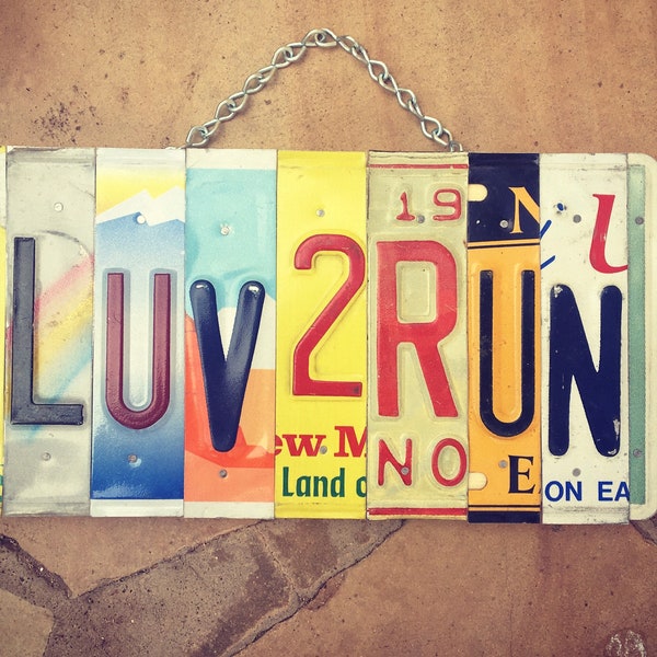 License Plate Art - Etsy