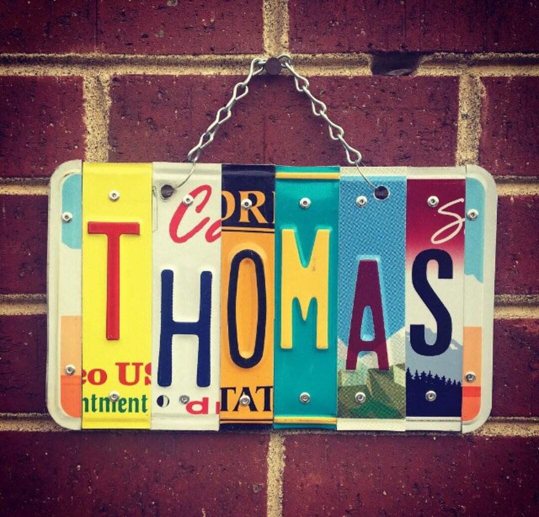 Boys Name Sign, Birthday Gift for Him, Boys Name, Fathers Day Gift ...