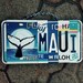 One of a Kind. License Plate. Whale. Maui. Hawaii. Beach. Ocean. Travel ...