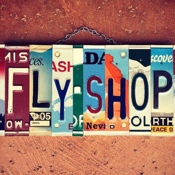 Fly Fishing License Plate - Etsy