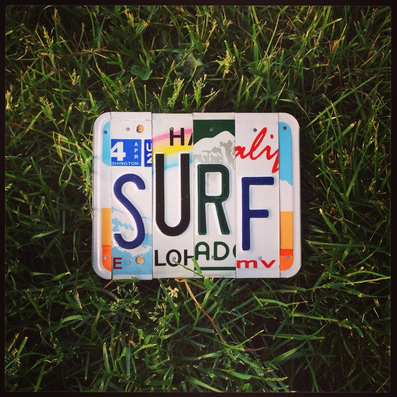 Surf Sign - Etsy