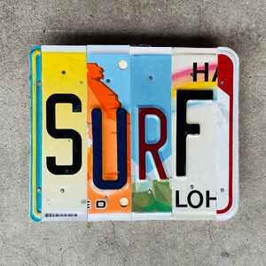 Hawaii License Plate Shaka Sign, Dorm Wall Decor, Surfer Theme Room ...