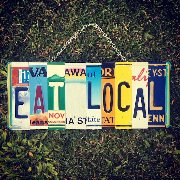 Eat Local Signs - Etsy
