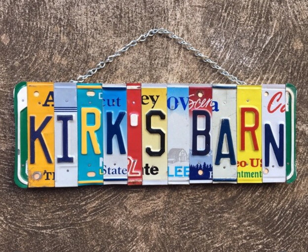 Barn Sign, Barn Sign Personalized, Custom Sign, Farmstyle Sign, Country ...