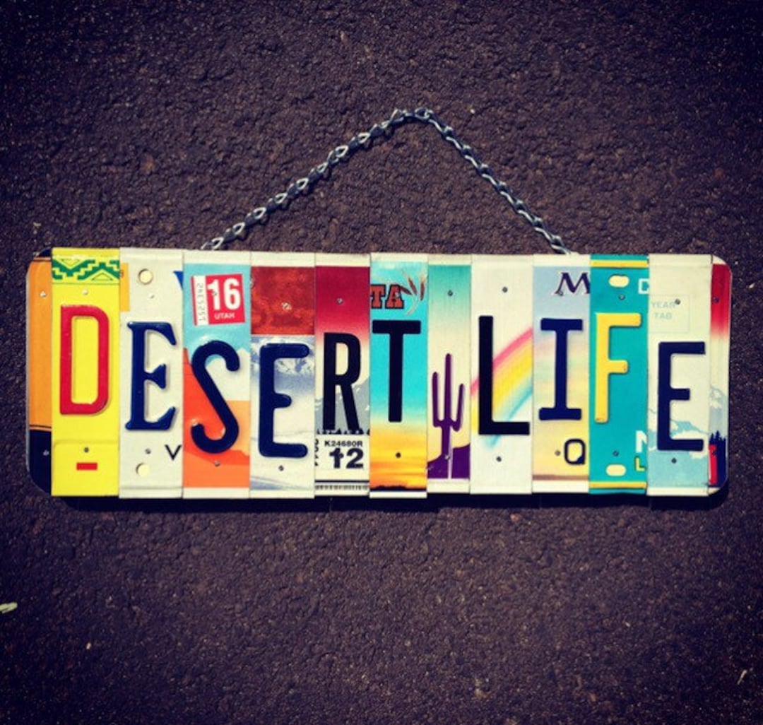 Desert Art, Desert Decor, Desert Signs, Cactus Art, Travel Gifts ...