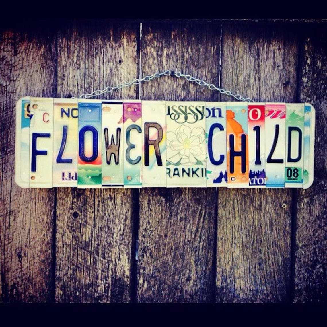 Flower Child Sign, Christmas Gift for Hippies, Bohemian Gifts, Hippie ...