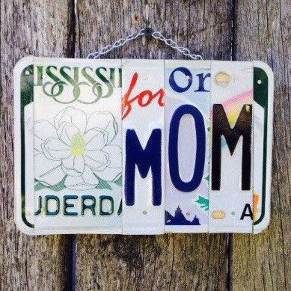 License Plate Art - Etsy