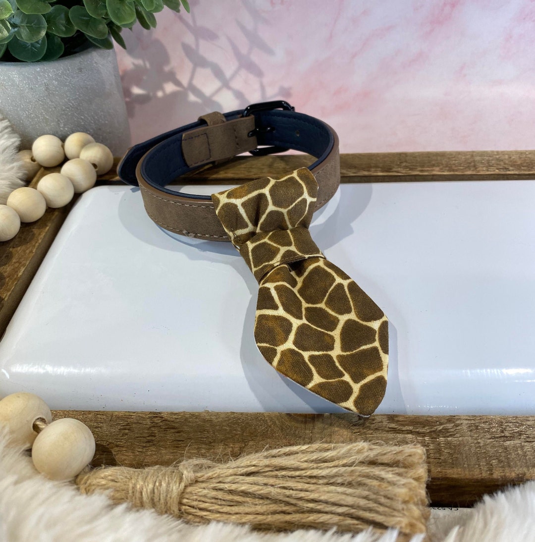Dog/cat Neck Tie Reversible {africa}neckwear Fashion Pet Necktie ...