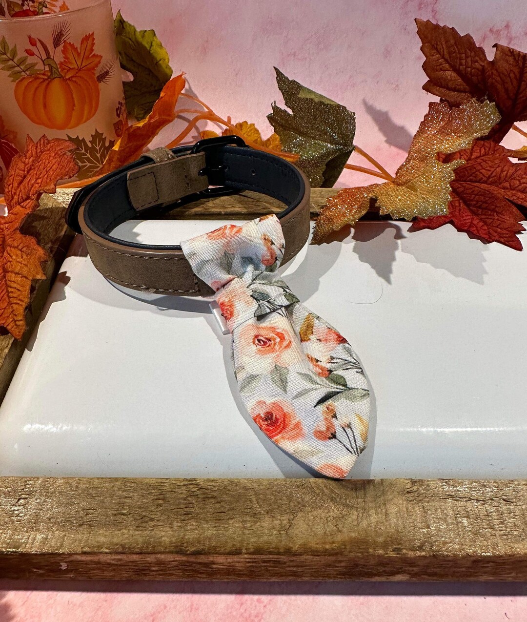 New Dog/cat Neck Tie {tender Peach}neckwear Fashion Pet Necktie | Dog ...