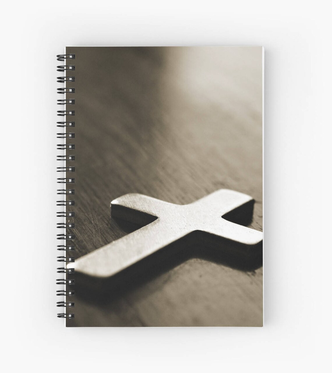 Christian Cross Photo Blank Journal Book Sepia Artist - Etsy