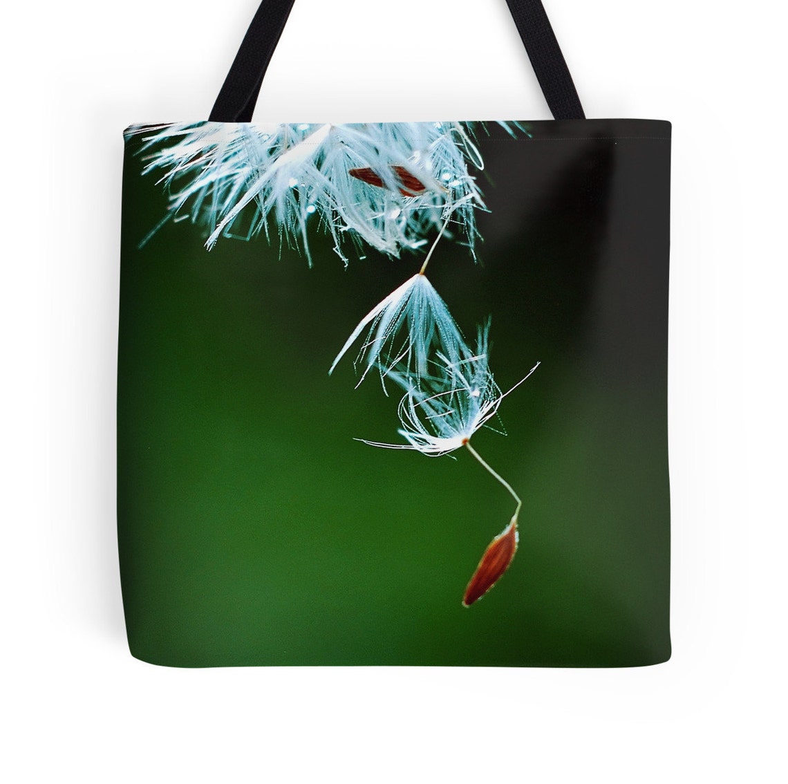 Dandelion Flower Canvas Tote Bag Nature TOTE BAG Reusable - Etsy