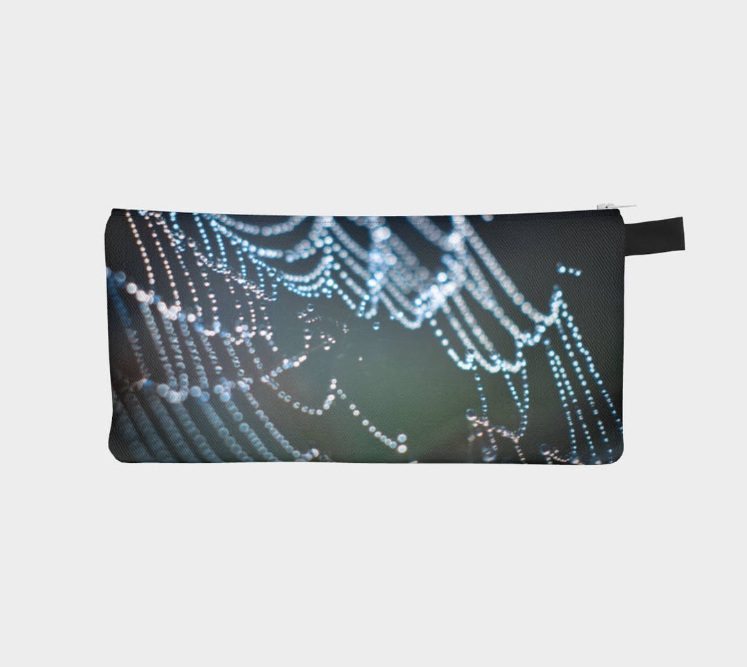 Cobweb Pencil Case, Nature 9x4 Pouch, Spiderweb Pencil Pouch, Small ...