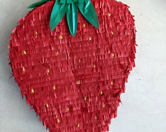 Strawberry Pinata - Etsy