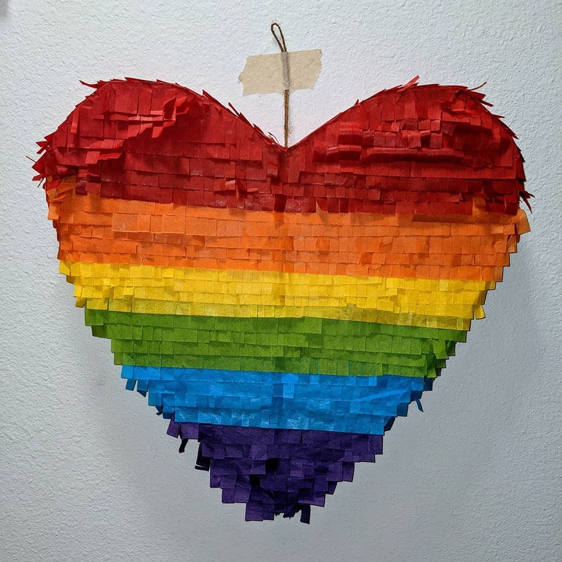 18 INCH Bad Bunny Emo Heart Piñata - Etsy