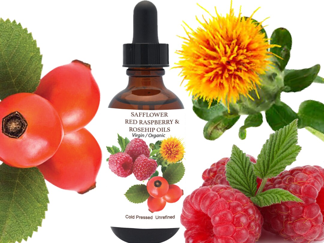 Safflower Rosehip Raspberry Beauty Elixir: Nourishing Skin Serum - Etsy