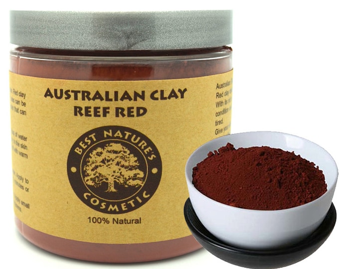 Australian Reef Red Clay. Delicately Replenishes and Heals Tired Skin ...