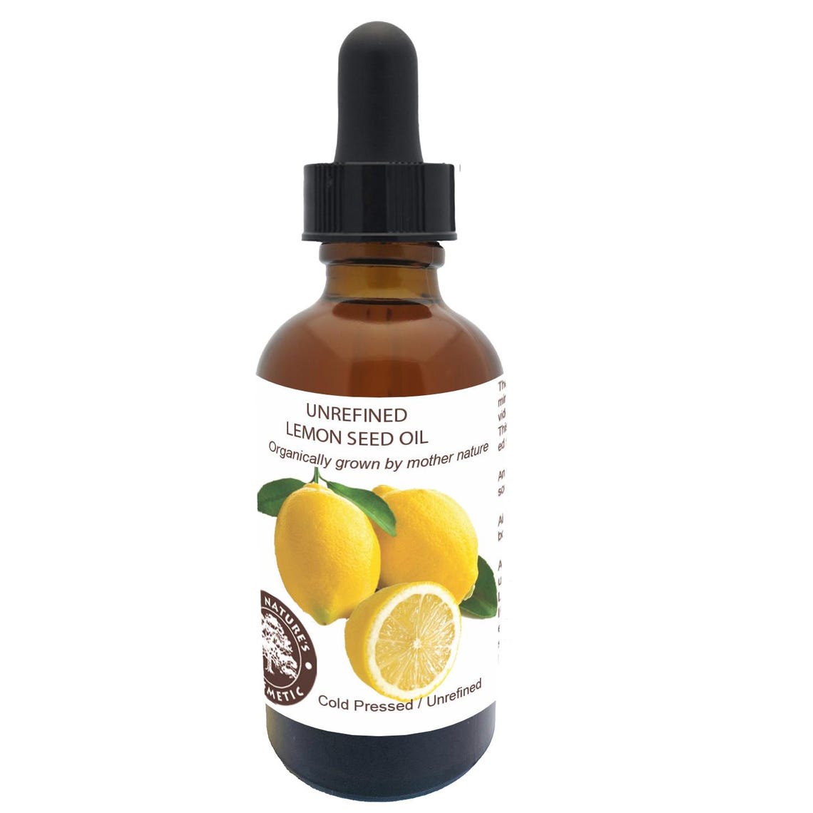 Organic Lemon Seed Oil: Cold Pressed, Unrefined, Vegan - Etsy