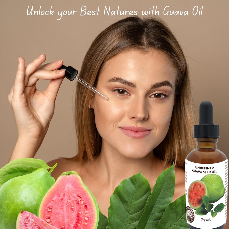 Organic Guava Seed Oil: Cold-pressed Skin & Hair Moisturizer - Etsy