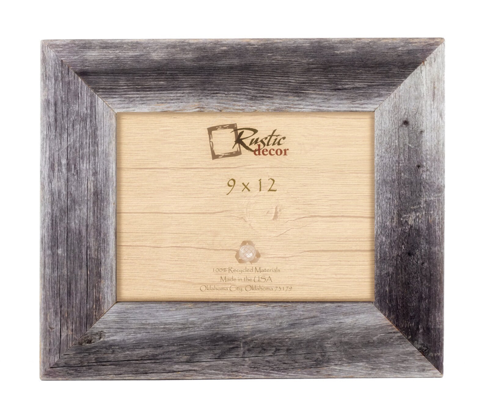 9x12 Rustic Barn Wood 3.5 Extra Wide Wall Frame | Etsy