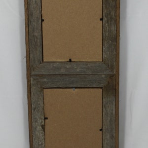 5x7 2 Wide Rustic Barn Wood Vertical Double Opening Frame - Etsy
