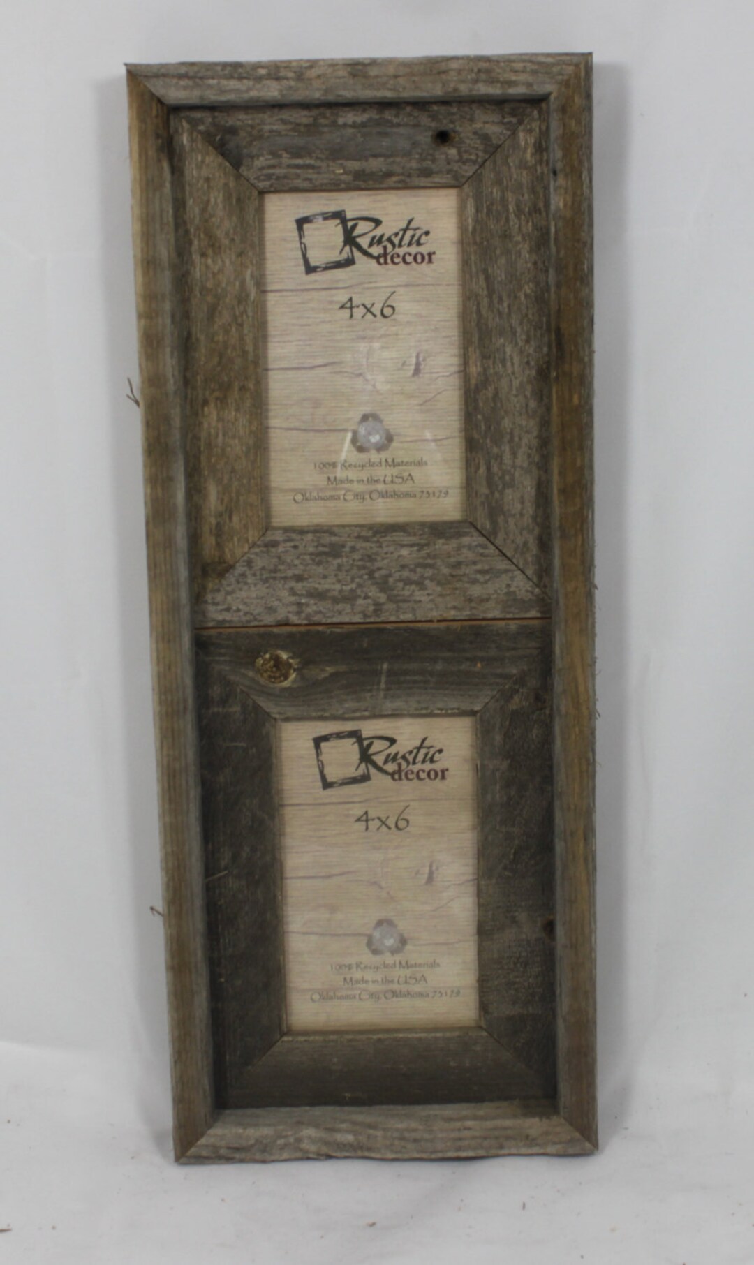 4x6 2 Wide Rustic Barn Wood Vertical Double Opening Frame - Etsy