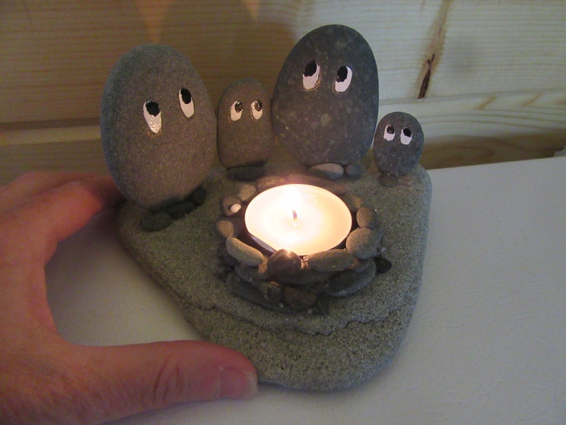 Flat Beach Rocks 10 Rocks. 3 to 4 Inches. 10 Rock Lot of Round - Etsy