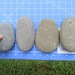 4 Oblong Rocks 4 to 6 Inch Beach Rocks for Painting. Large Flat Stones ...