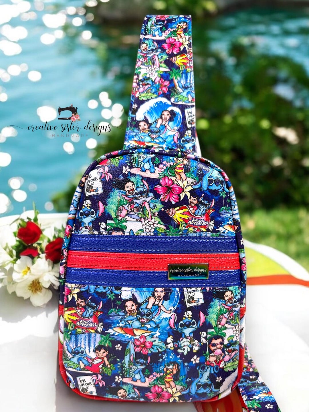 LIMITED Aloha Adventures Crossbody Sling Bag Simplistic Sling Crossbody ...