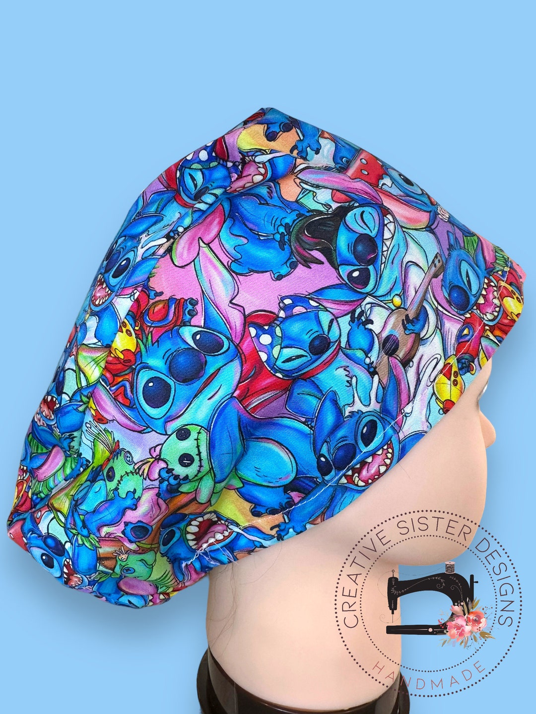 Stitch Euro Scrub Cap Scrub Cap Medical Cap Nurses Cap Scrub Cap With ...
