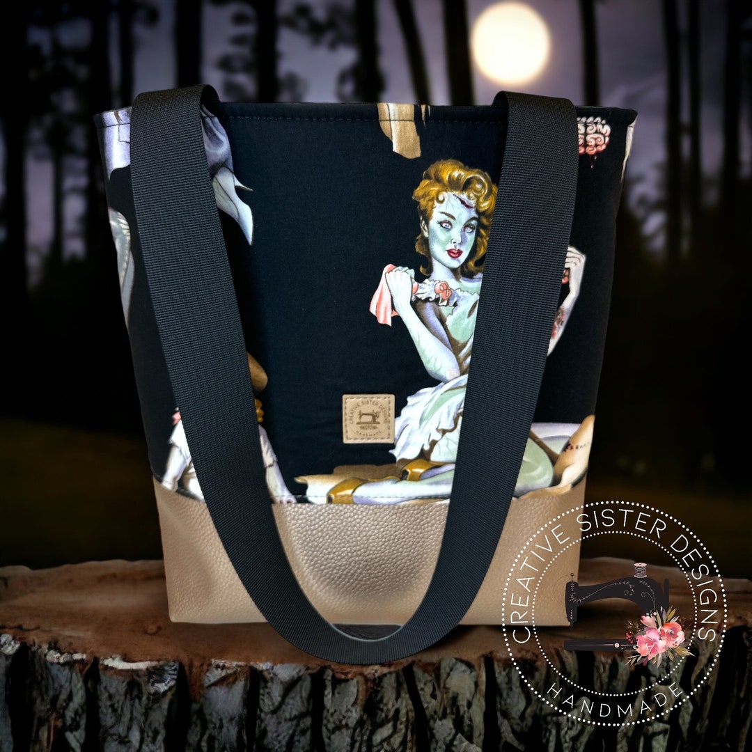 Zombie Girl | the Tuesday Tote Bag | Tote Bag | Waterproof Bag | Market ...
