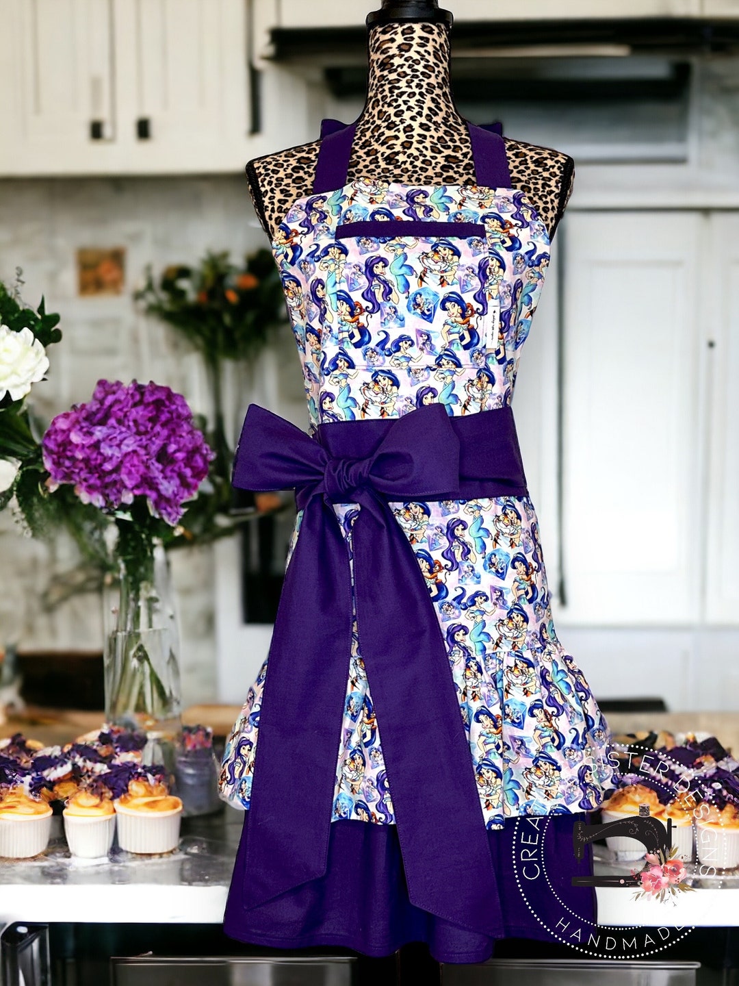 Jasmine APRON | Unisex Apron | Apron | Food Apron | Craft Apron ...