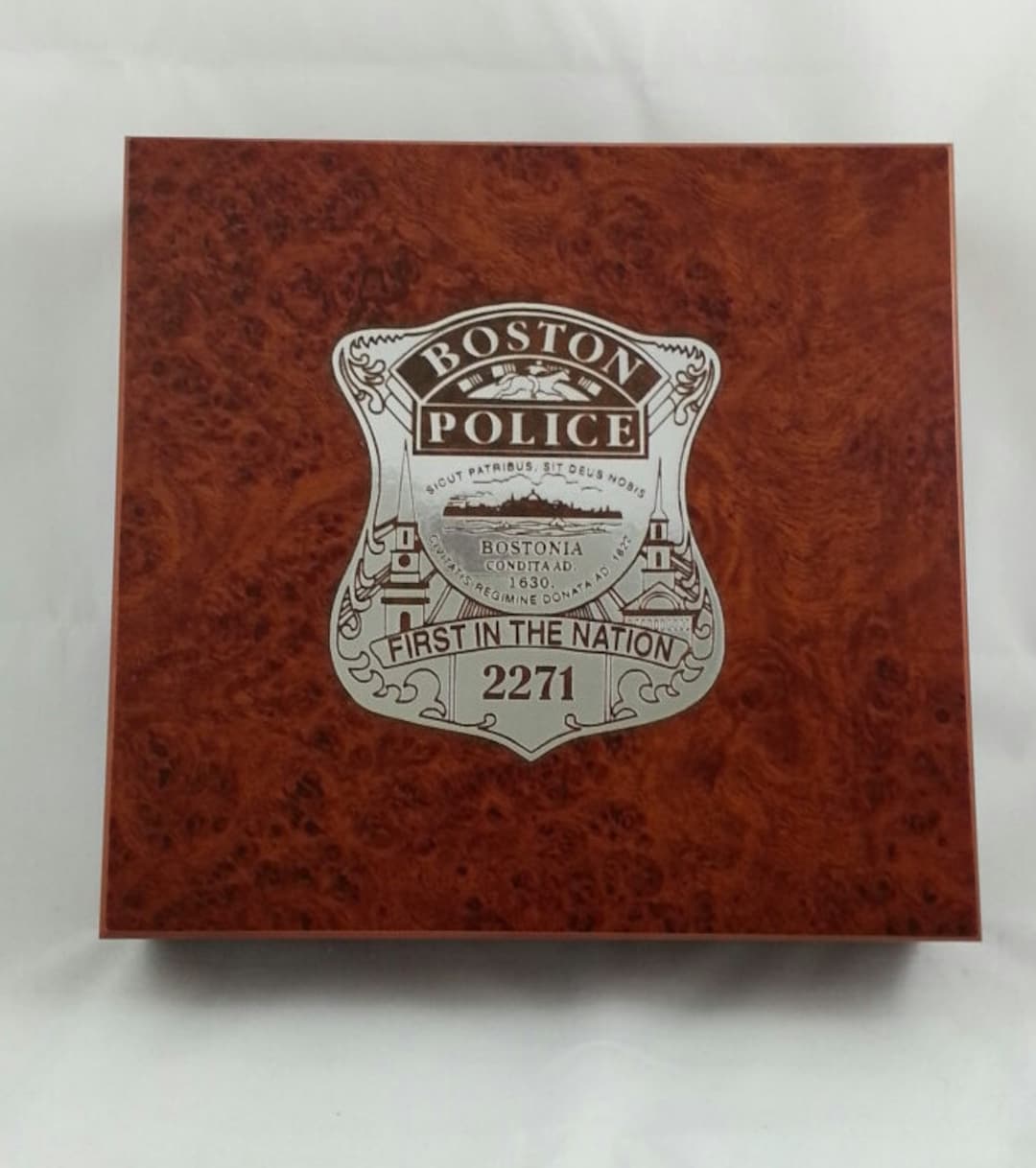 Beautiful Cigar Humidors for That Special Firefighter or Police Officer ...